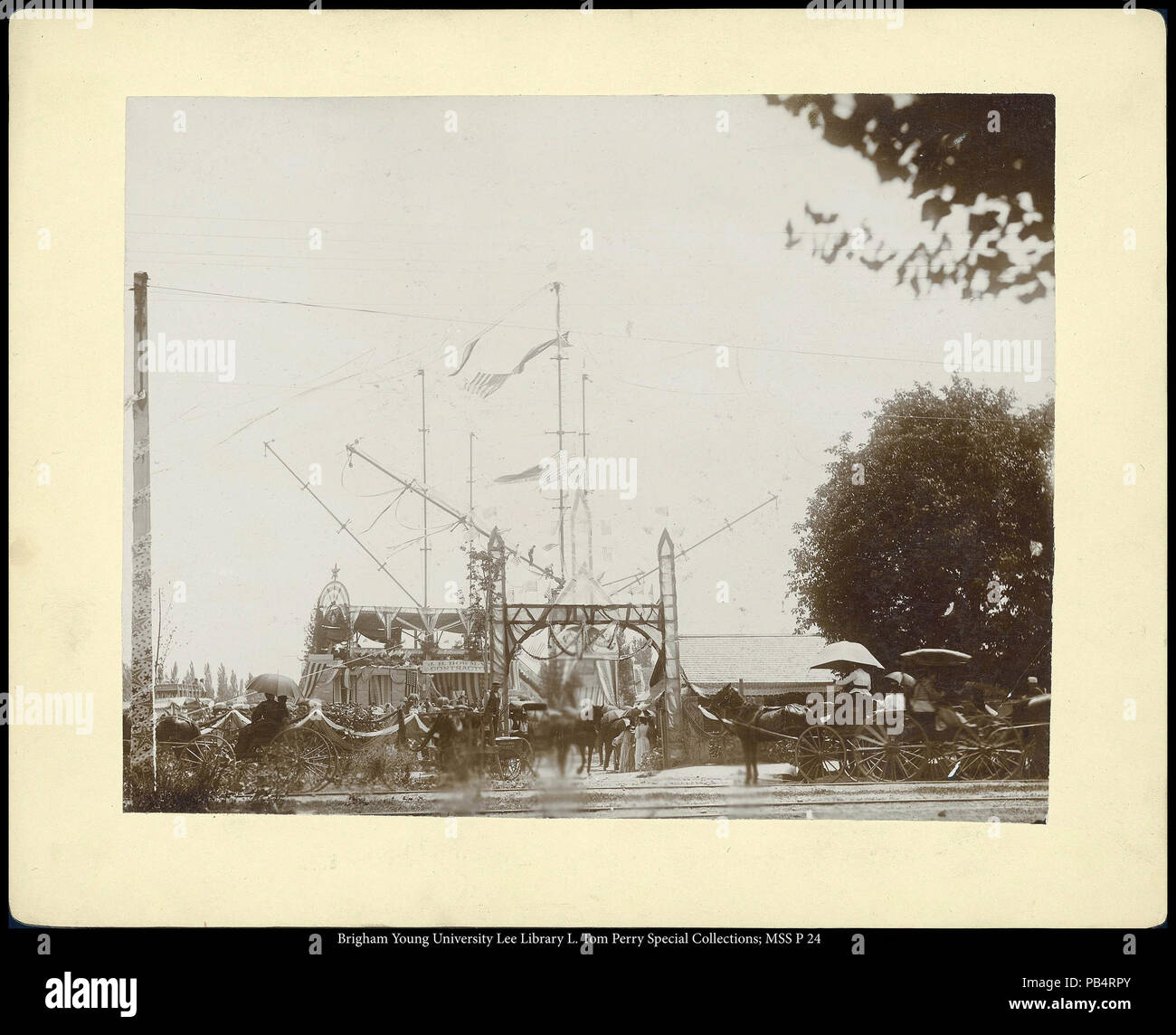 1181 People in carriages Stock Photo - Alamy