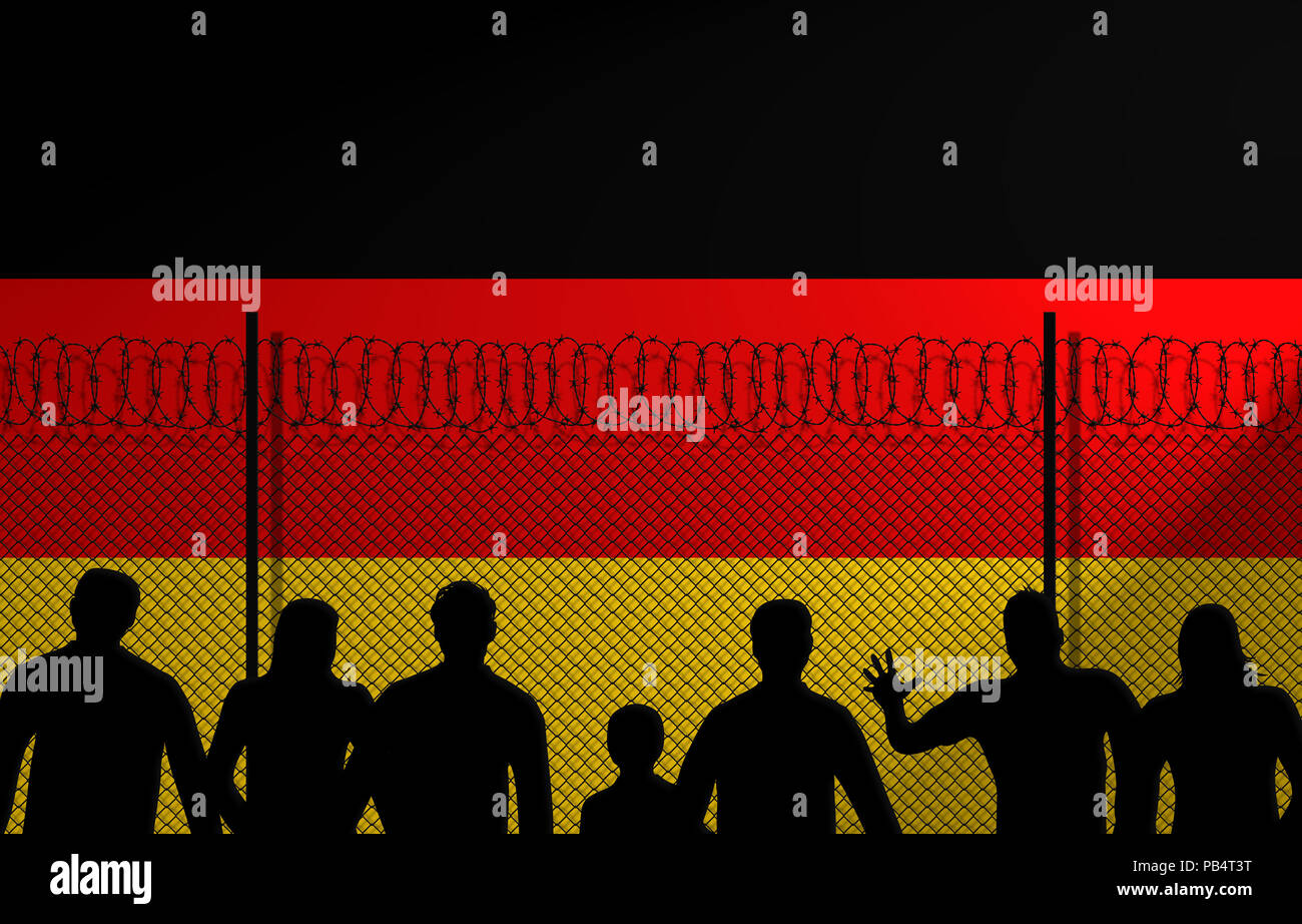 German people migration hi-res stock photography and images - Alamy