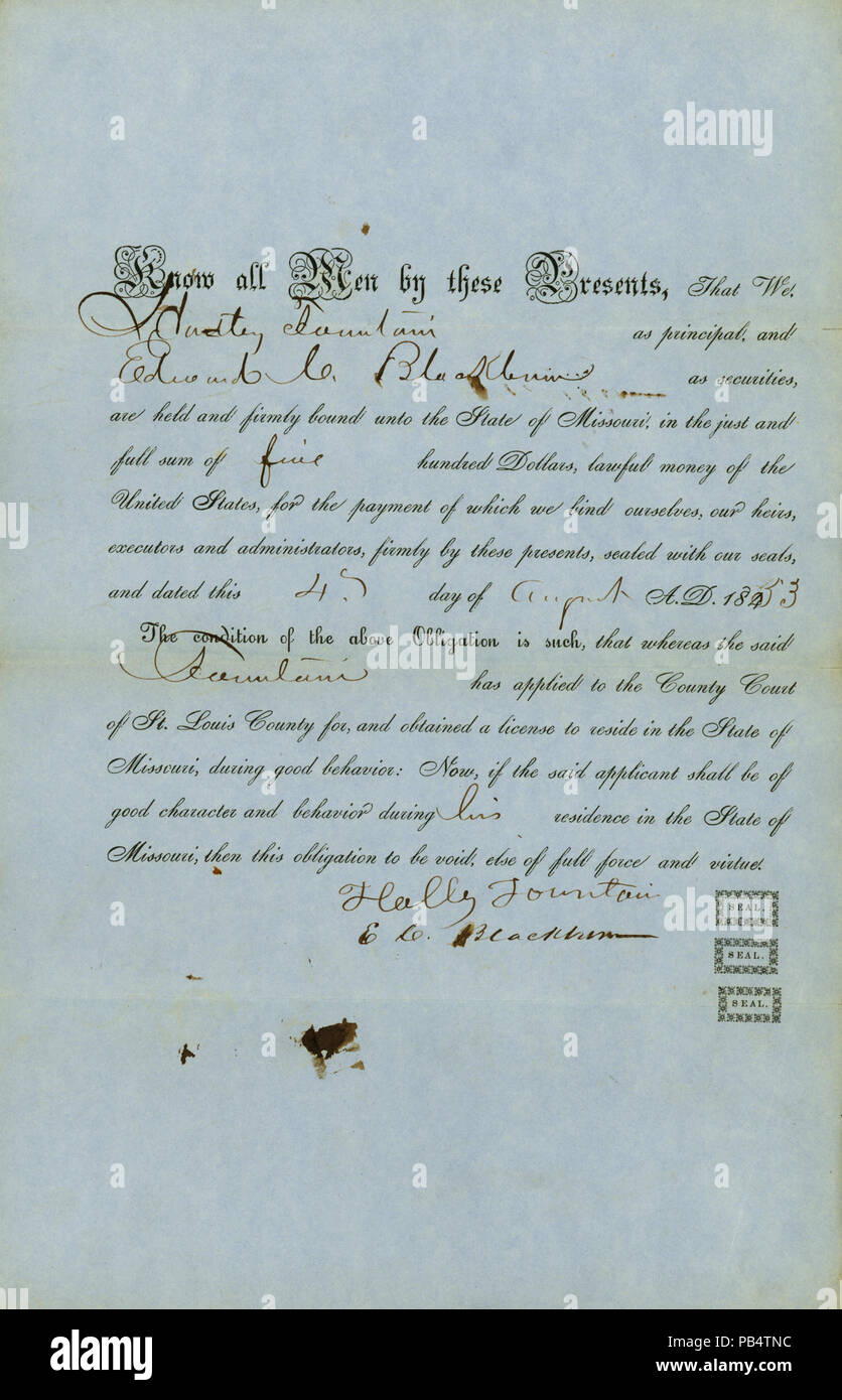 739 Haltey Fountain Free Negro Bond Stock Photo - Alamy