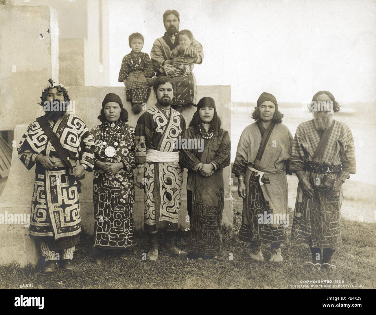 Young Ainu People