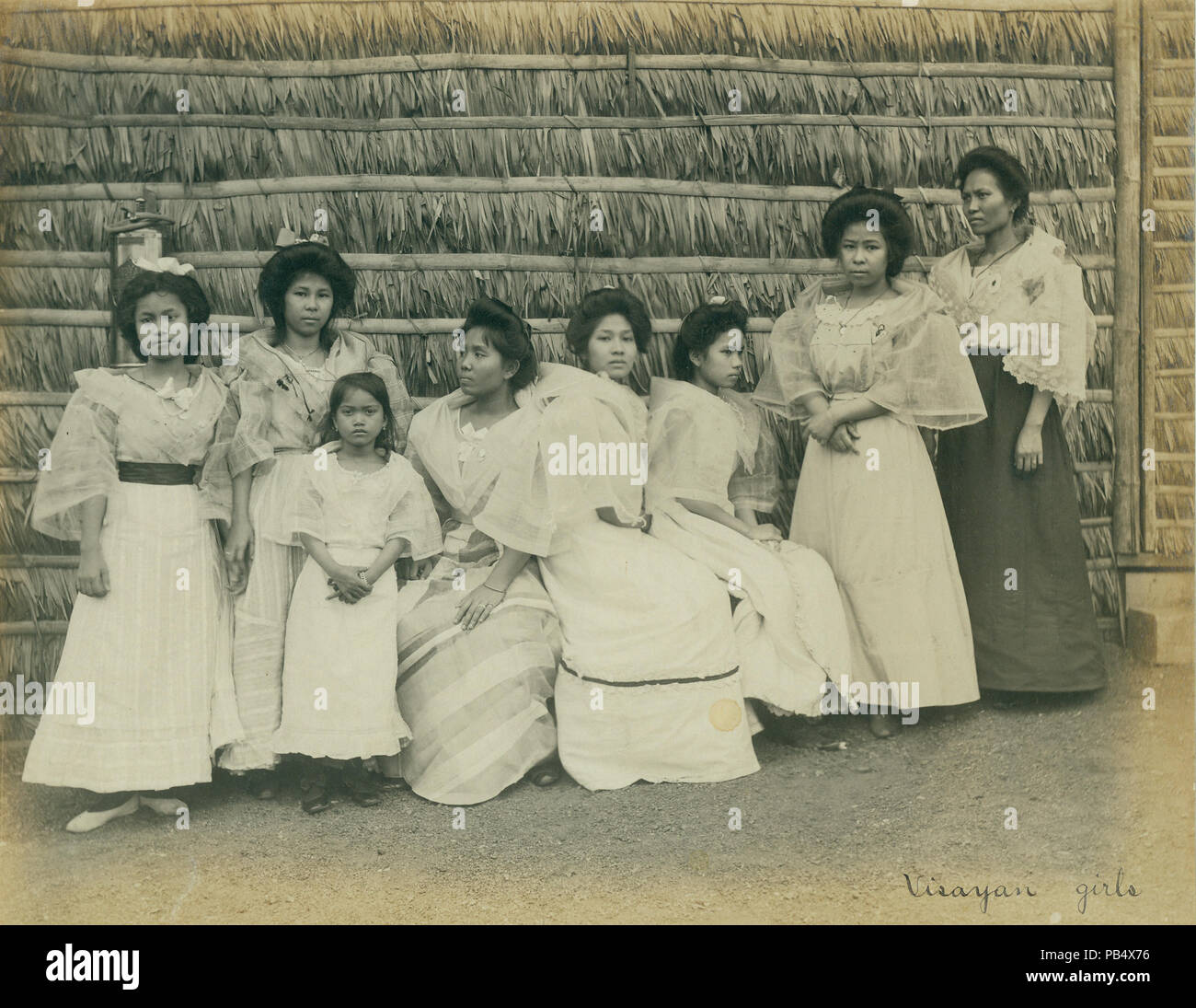 1822 Visayan Girls on the Philippine Reservation at the 1904 World's ...