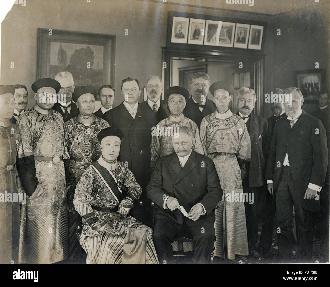 1127 Official call by Prince Pu-Lin of China on David R. Francis ...