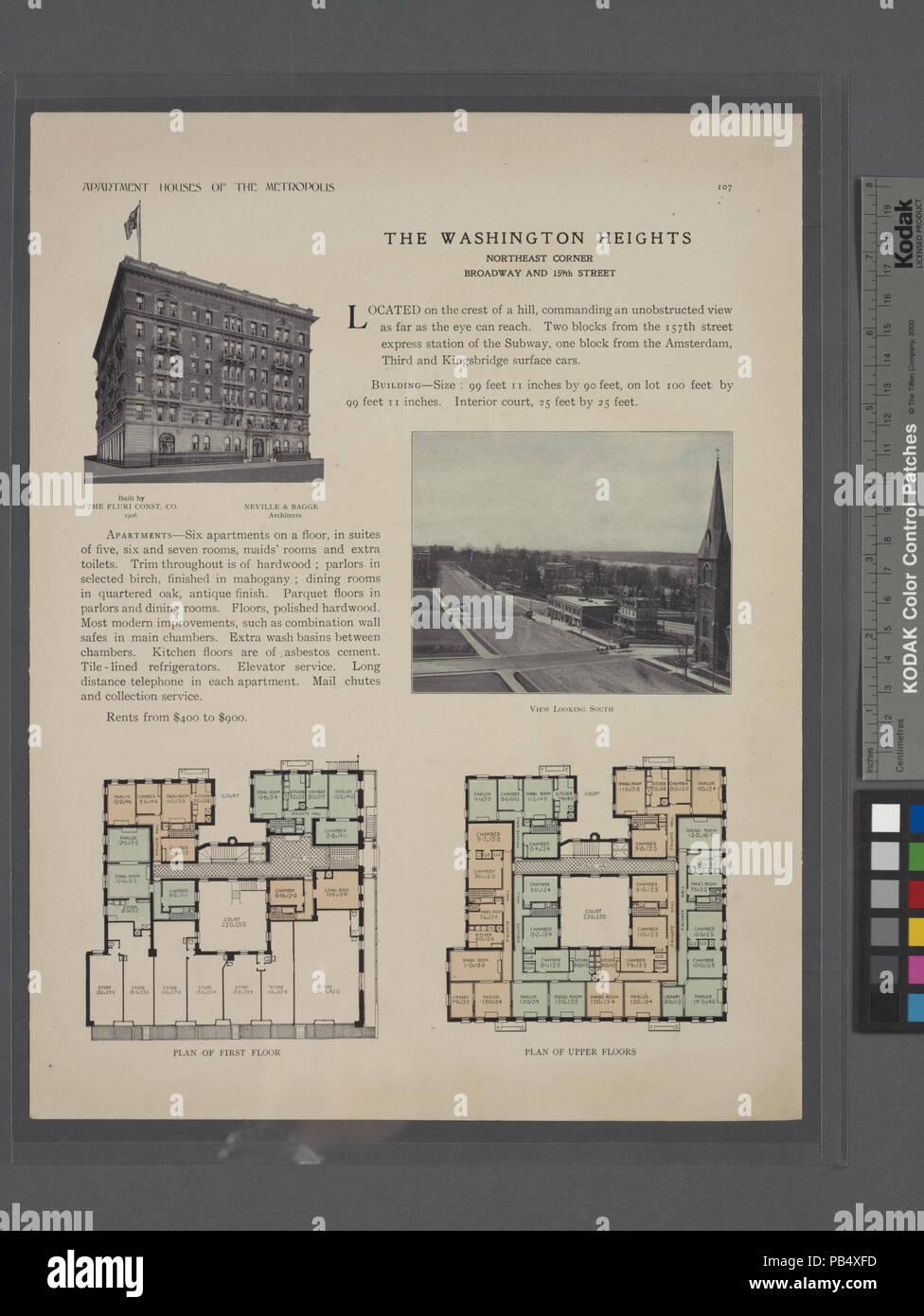 1711 The Washington Heights, northeast corner Broadway and 159th Street ...