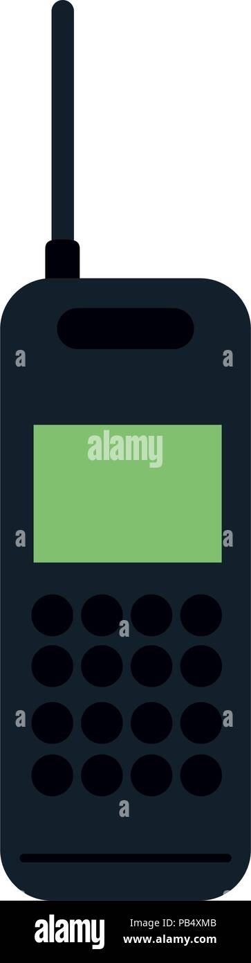 Mobile telephone isolated vector illustration graphic design Stock ...