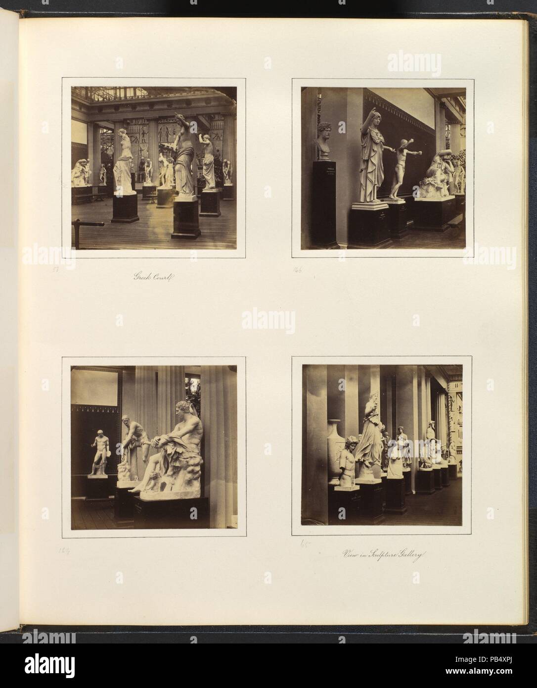[Greek Court; Statue of Minerva; Ludovisi Mars; Iris, Hecate, or ...