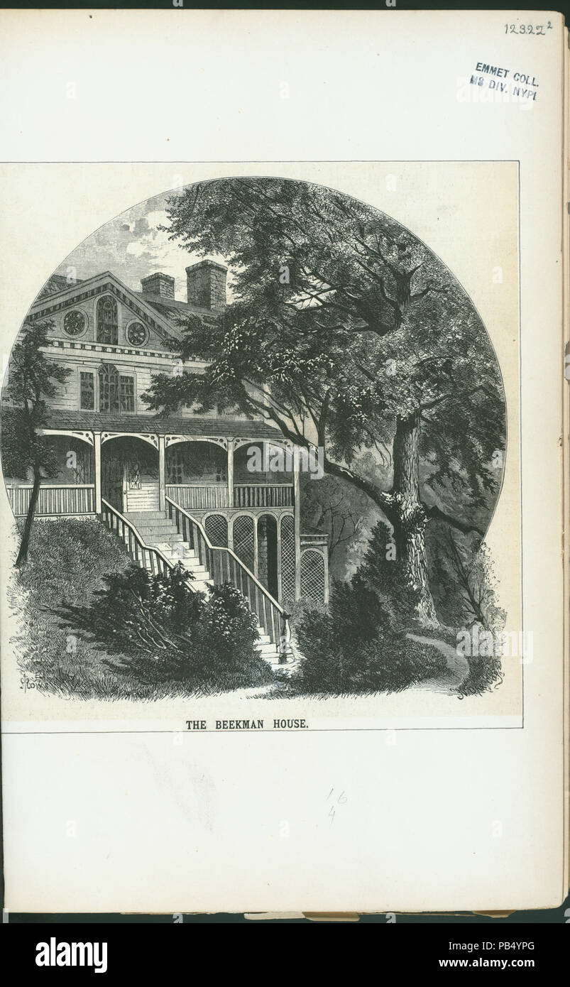 1615 The Beekman house (NYPL Hades-255804-430828 Stock Photo - Alamy