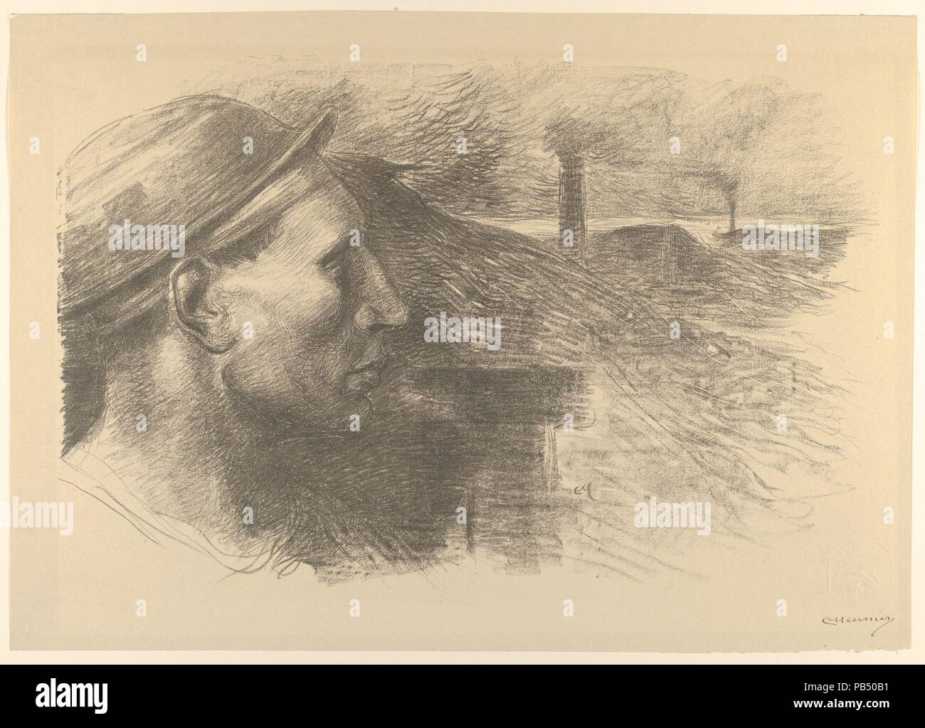 Constantin meunier 1831 1905 france french hi-res stock photography and ...