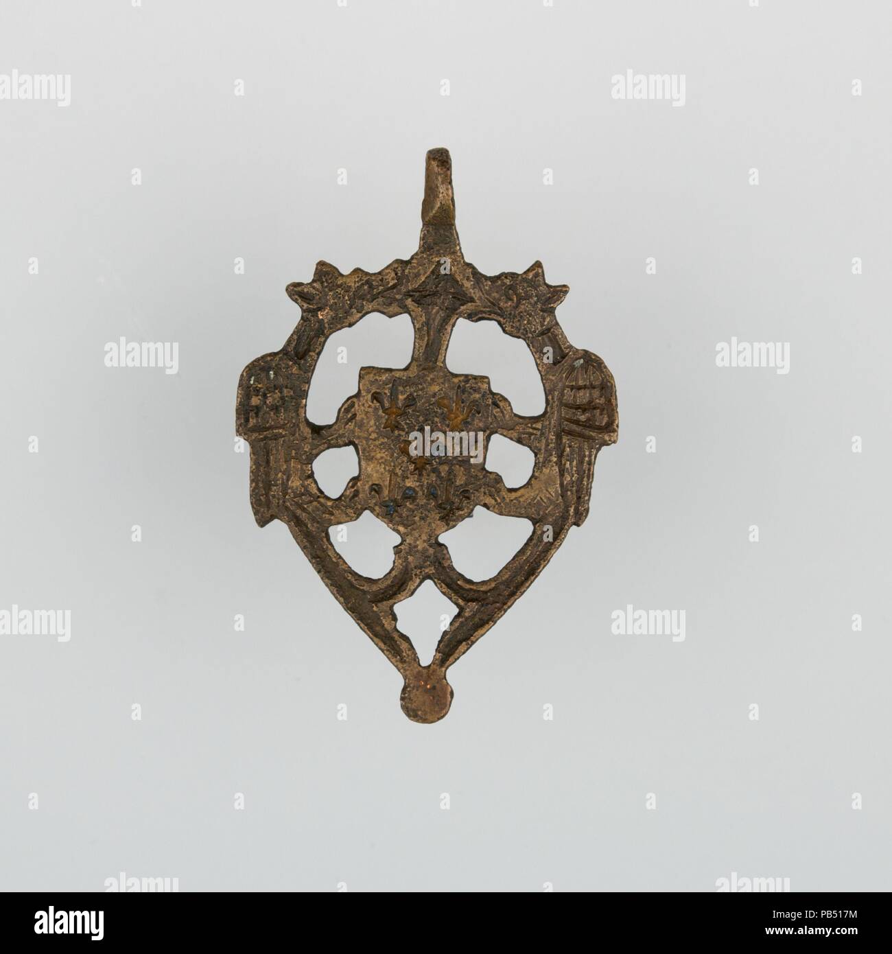Badge (possibly from Horse Harness). Culture: Spanish. Dimensions: H. 3 ...