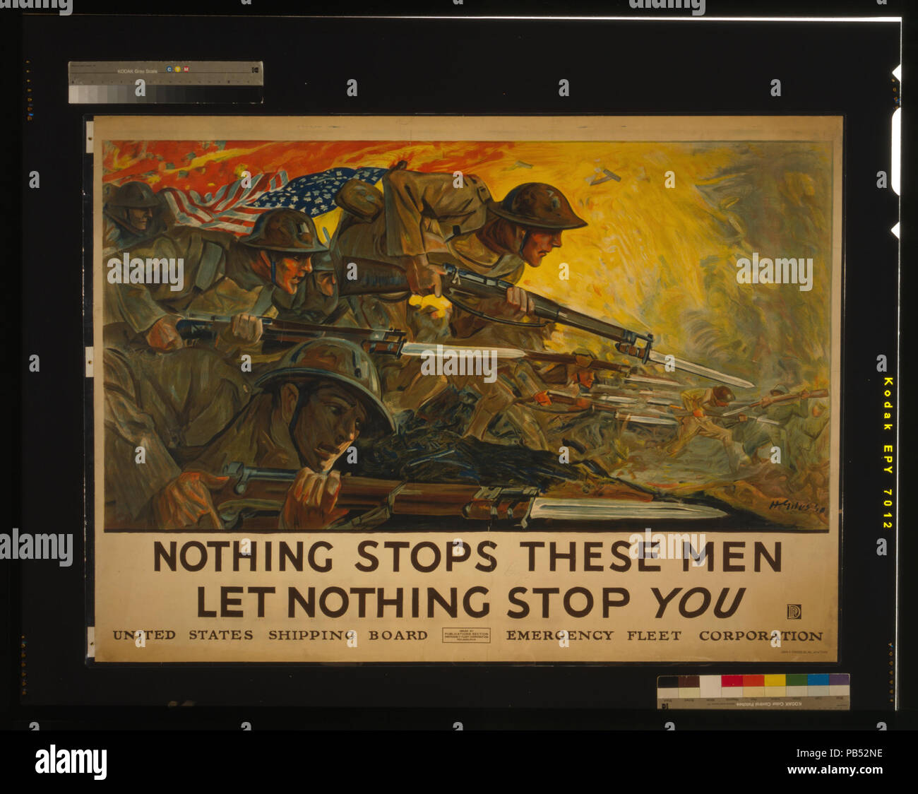 1120 Nothing stops these men, let nothing stop you LCCN2002712347 Stock ...