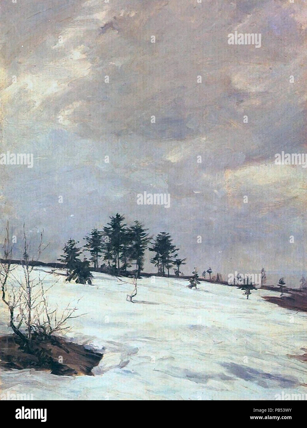 Spring thaw painting hi-res stock photography and images - Alamy