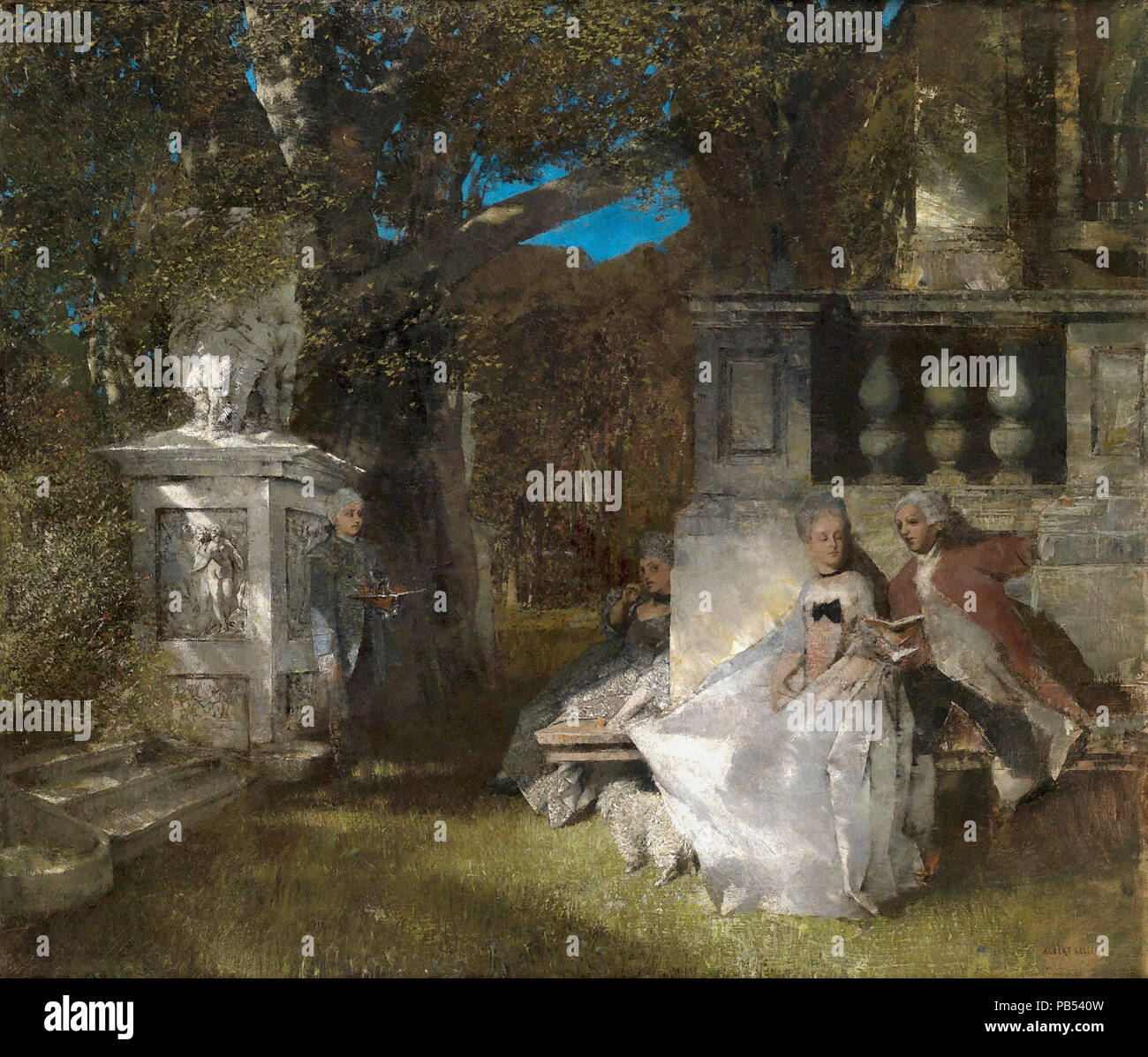 Painting by albert keller hi-res stock photography and images - Alamy