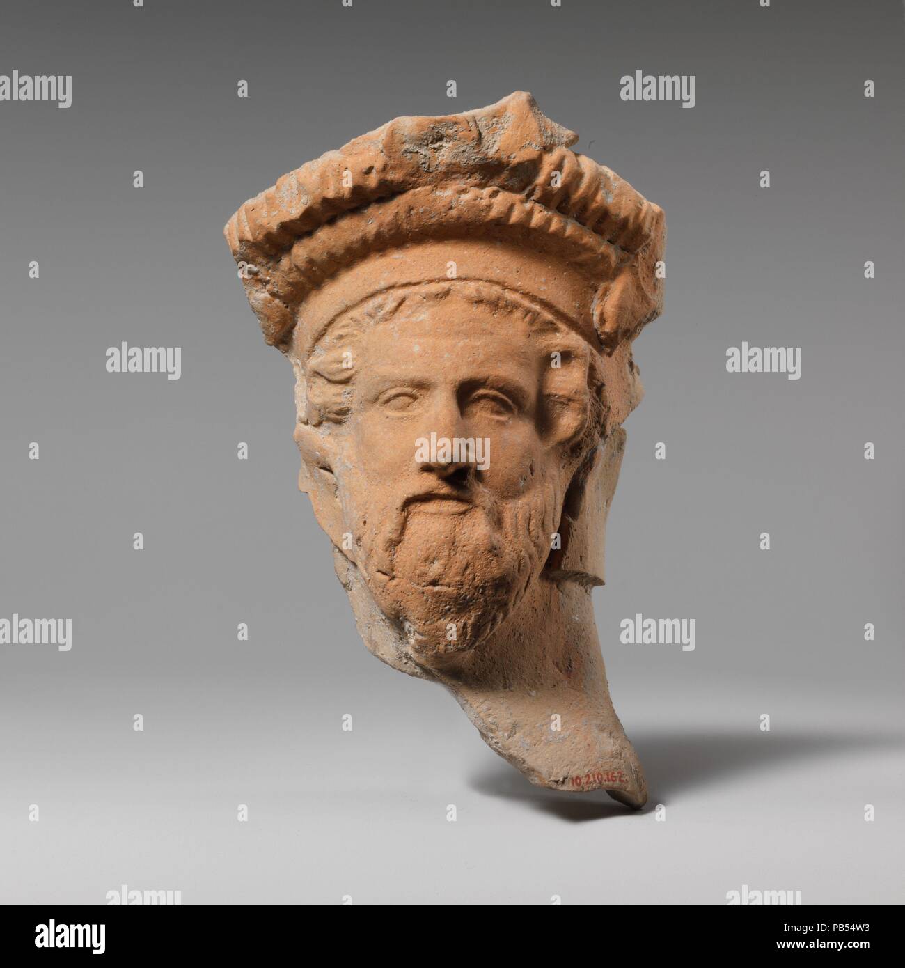 Terracotta head of a man. Culture: Greek, South Italian, Tarentine ...