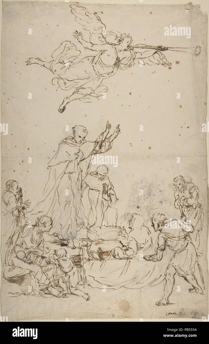 The Rising of Nazareth (?). Artist: Anonymous, Italian, 18th century ...