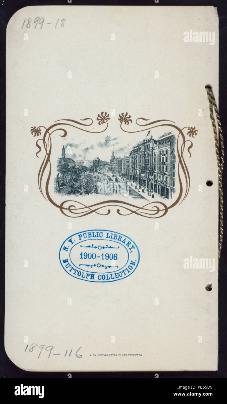 1139 OPENING OF THE HOTEL (held by) HOTEL PAISER HOP (at) "FRANKFURT ...