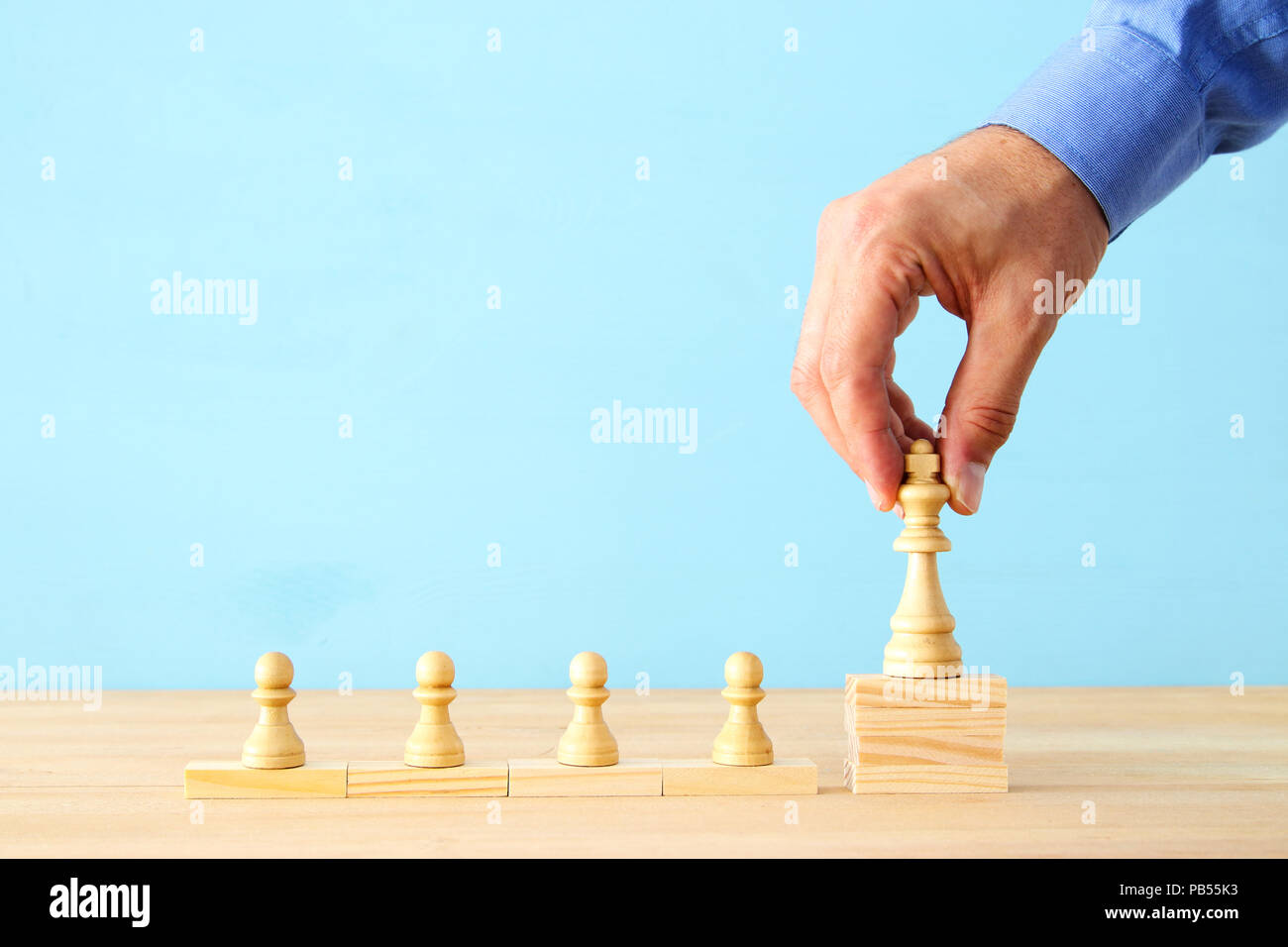 Image of chess. Business, competition, strategy, leadership and success ...