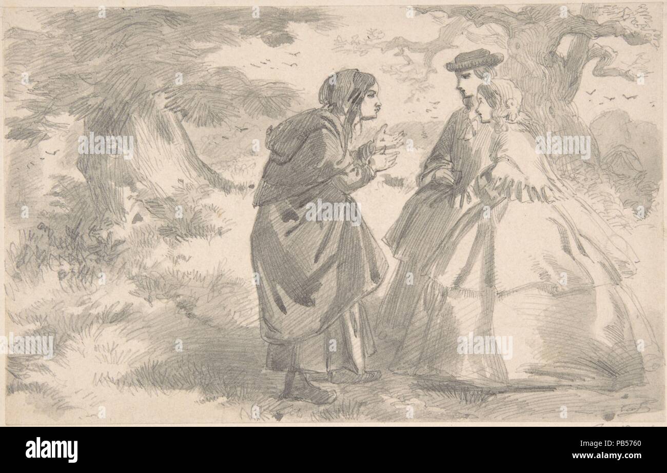 In the Park. Artist: Thomas Dalziel (British, Wooler, Northumberland ...