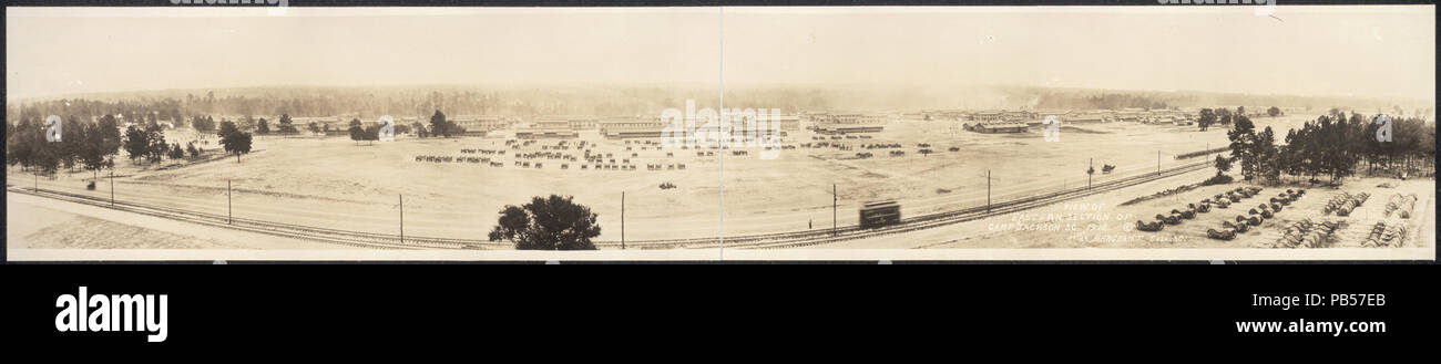 1812 View of eastern section of Camp Jackson, S.C., 1918 LCCN2007664213 ...