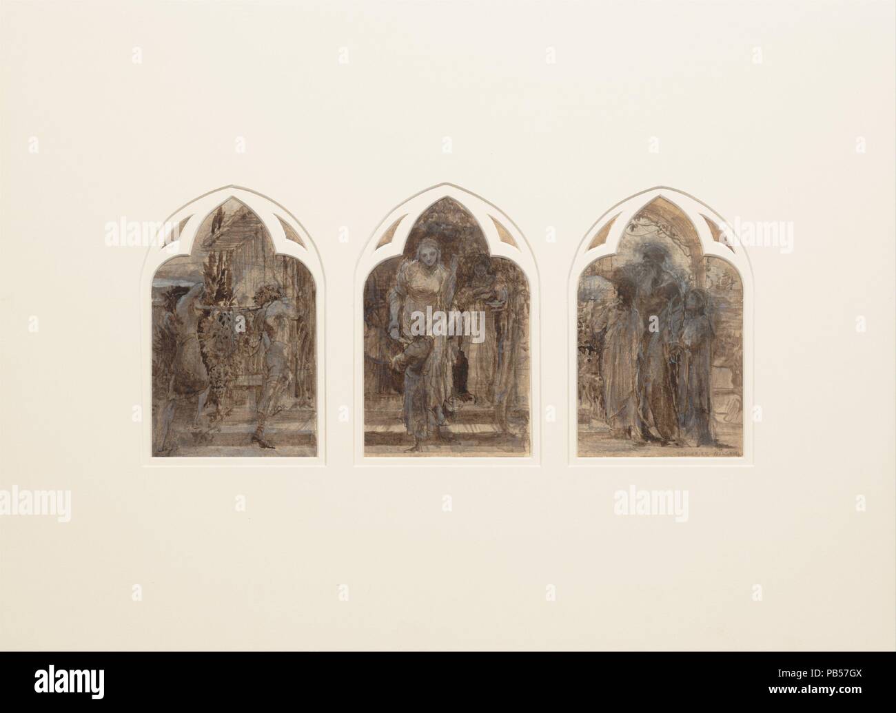 Trefoil window hi-res stock photography and images - Alamy