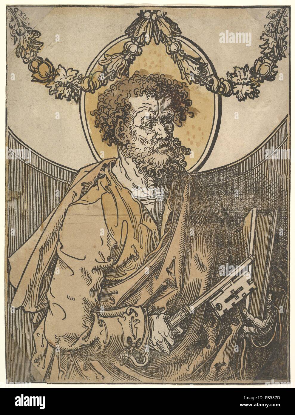Saint Peter. Artist: Lucas van Leyden (Netherlandish, Leiden ca. 1494 ...
