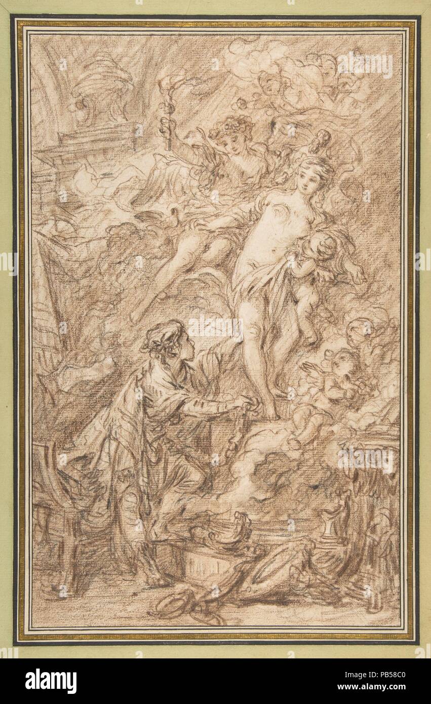 Pygmalion and Galatea. Artist: François Boucher (French, Paris 1703 ...