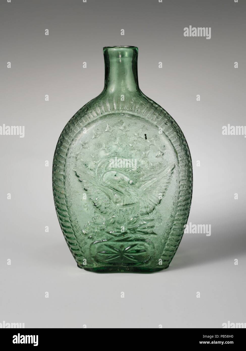 Flask. Culture: American. Dimensions: H. 7 in. (17.8 cm). Maker ...