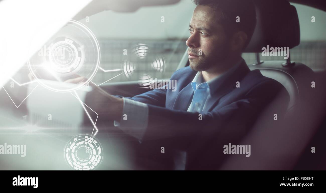 Car display interface hi-res stock photography and images - Alamy
