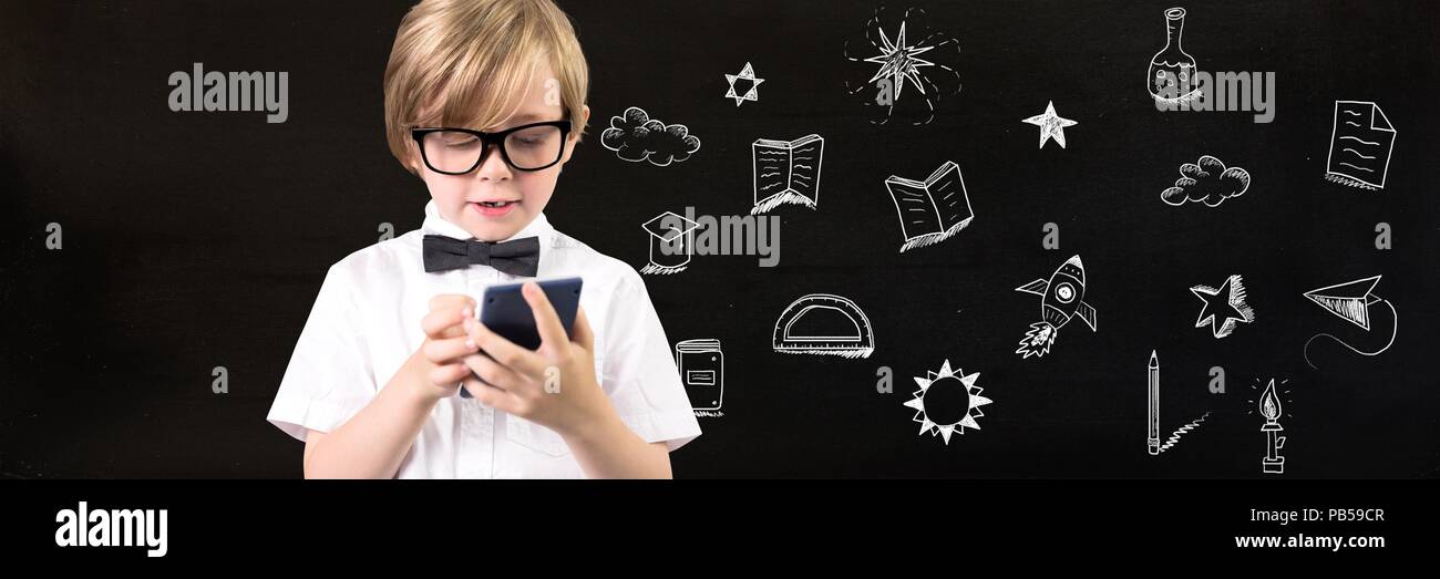 Boy holding drawing hi-res stock photography and images - Alamy