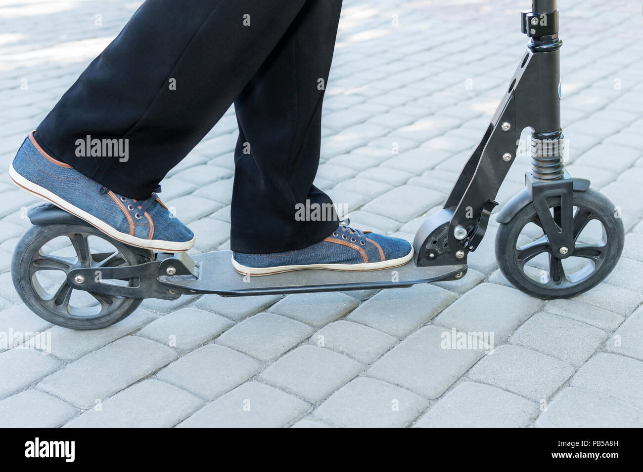 Scooter brake hi-res stock photography and images - Alamy