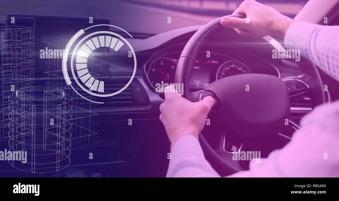 Car display interface hi-res stock photography and images - Alamy