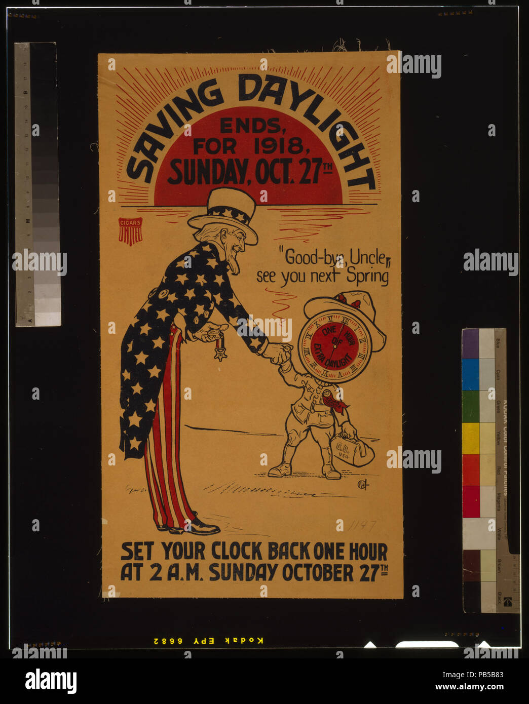 Daylight saving 1918 hi-res stock photography and images - Alamy