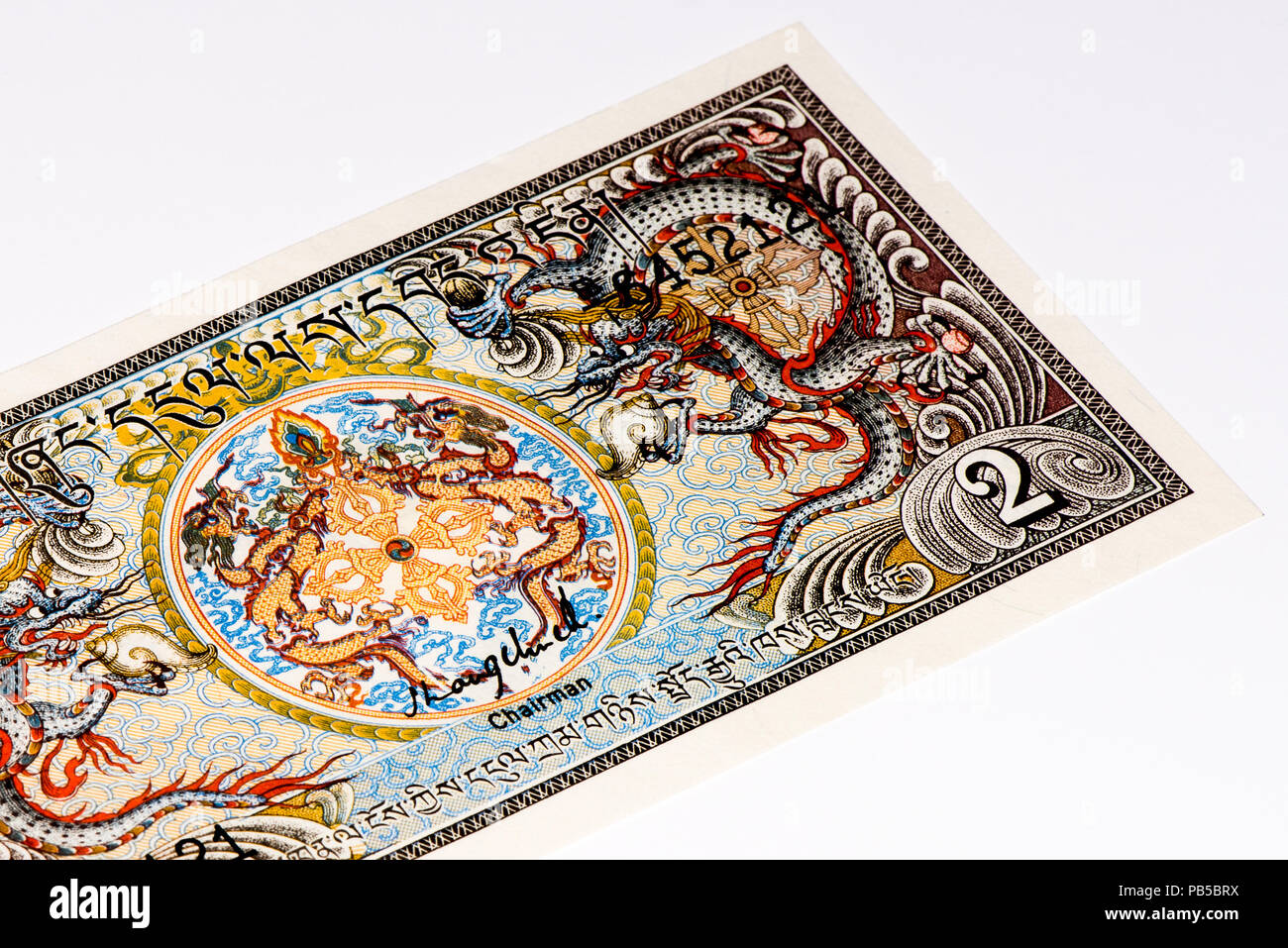 Bhutanese ngultrum currency sign hi-res stock photography and images ...