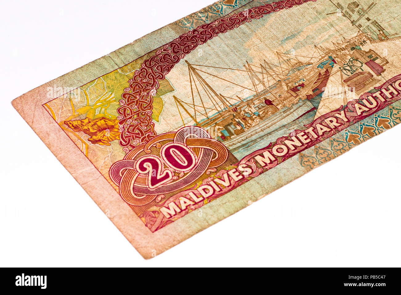 Maldivian rufiyaa banknote hi-res stock photography and images - Alamy
