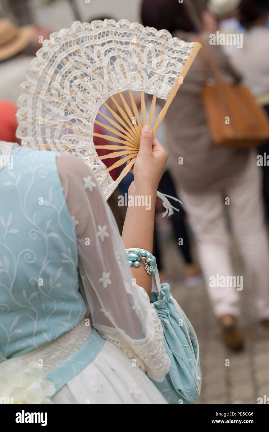 Vintage fan outdoors hi-res stock photography and images - Alamy