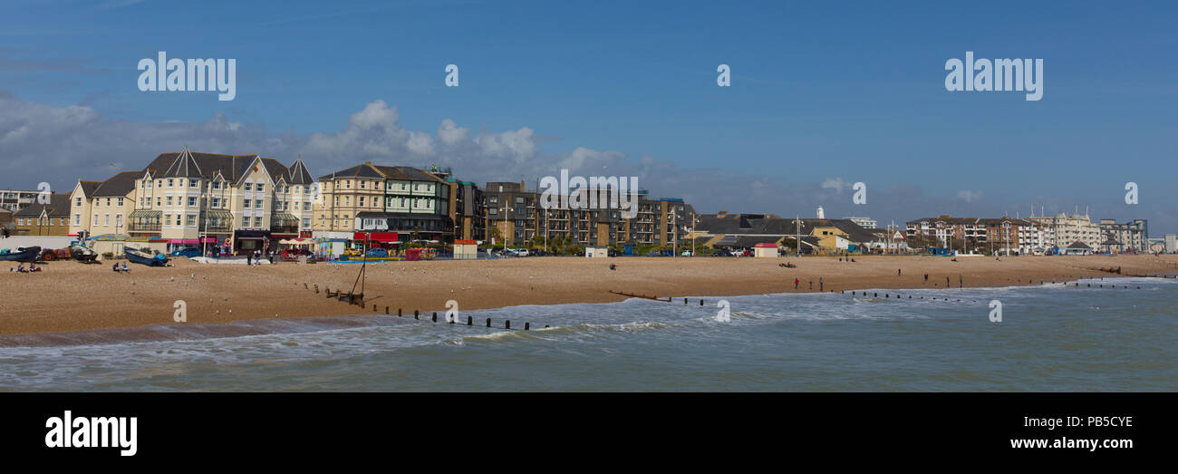 Bognor beach waves hi-res stock photography and images - Alamy