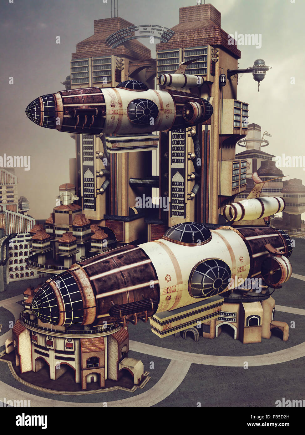 Retro futuristic machines hi-res stock photography and images - Alamy