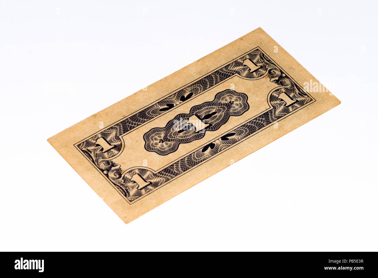 1 cent bank note of Burma Stock Photo - Alamy