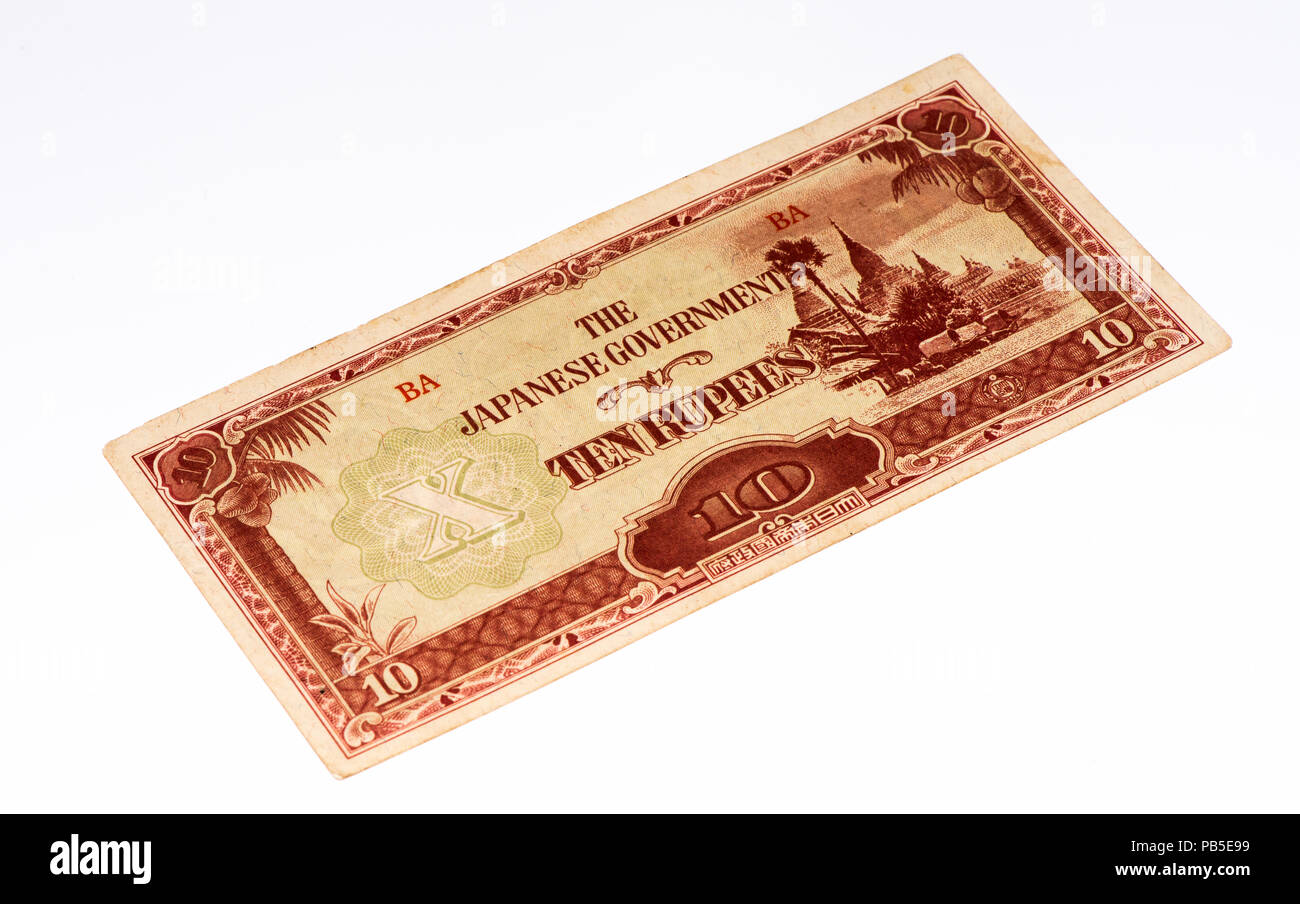 Japanese burma money hi-res stock photography and images - Alamy