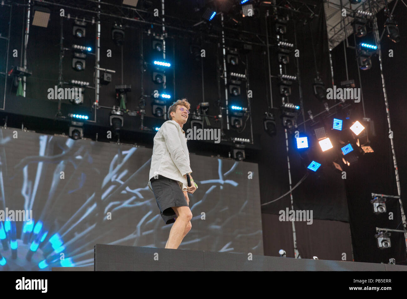 KIEV, UKRAINE - JULY 04, 2018: Felix De Laet, known by his stage name ...
