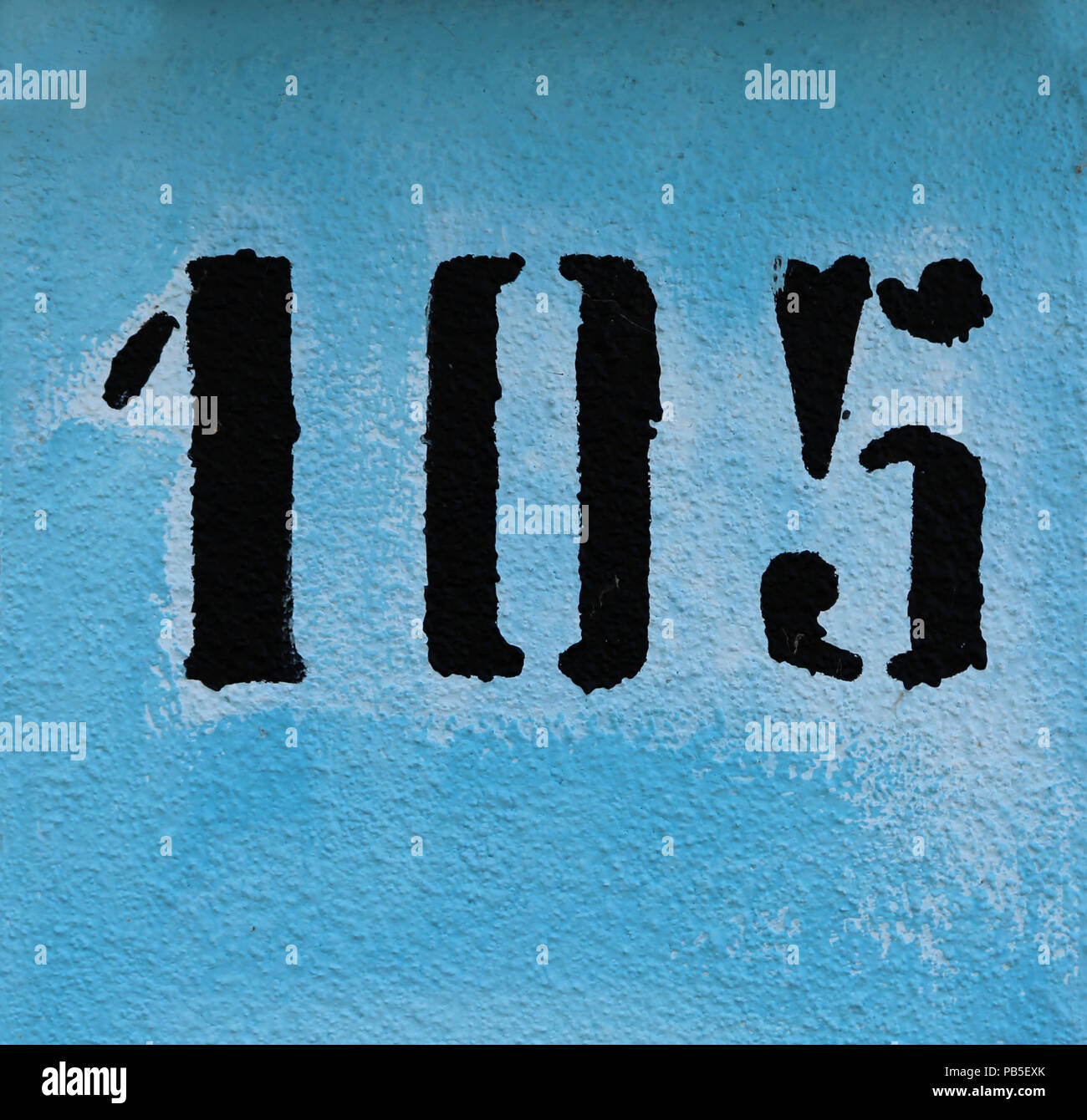 Number 105 hi-res stock photography and images - Alamy