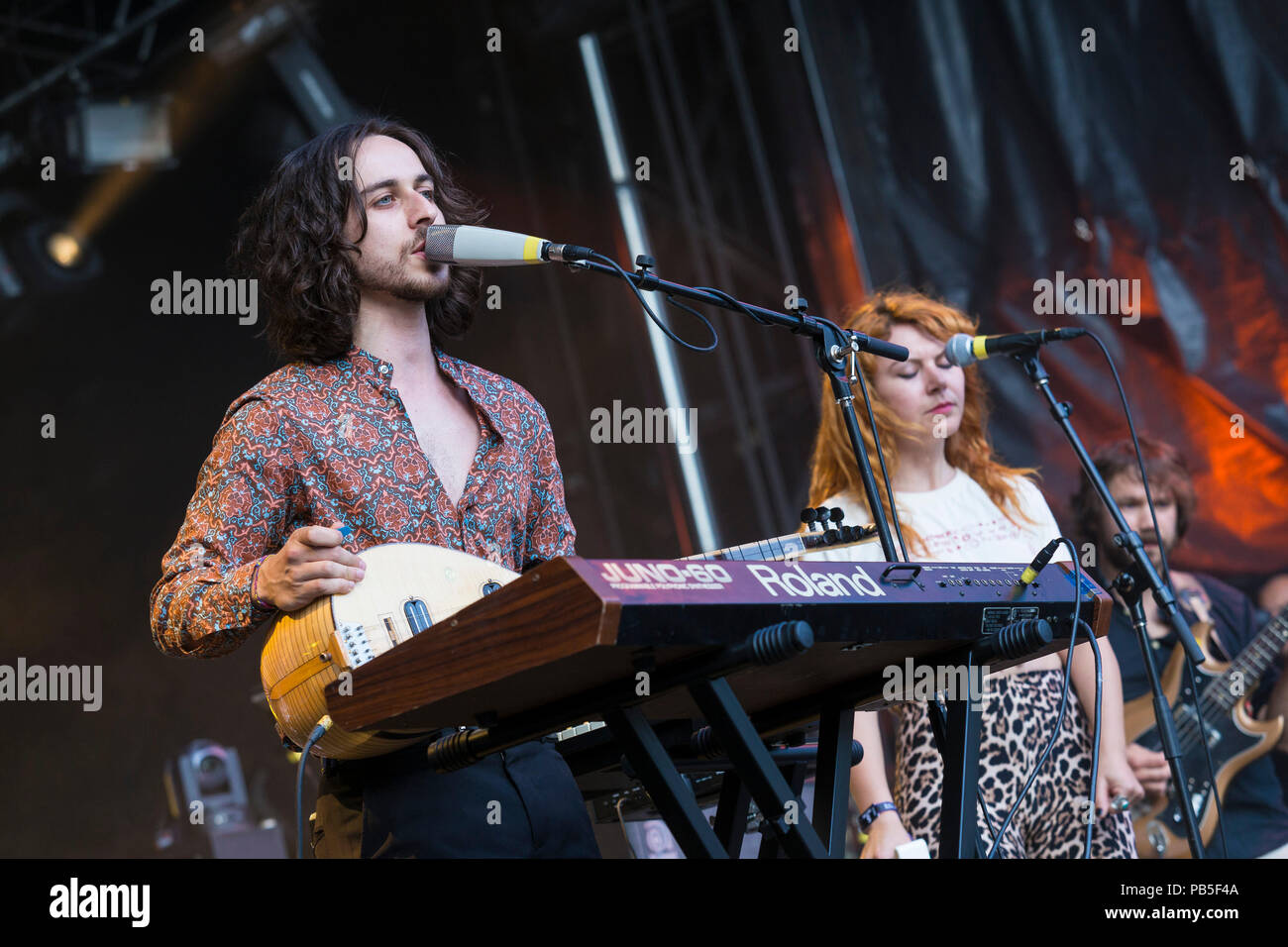 Altin-Gün performs at the Festival d'ete de Quebec (Quebec Summer ...