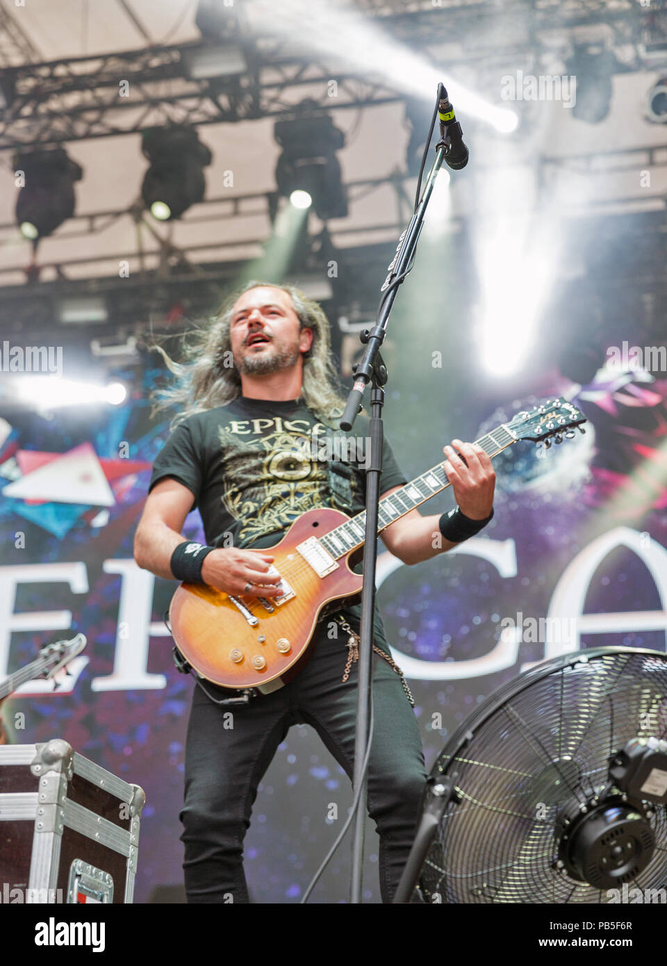 Singer dutch metal band epica hi-res stock photography and images - Alamy