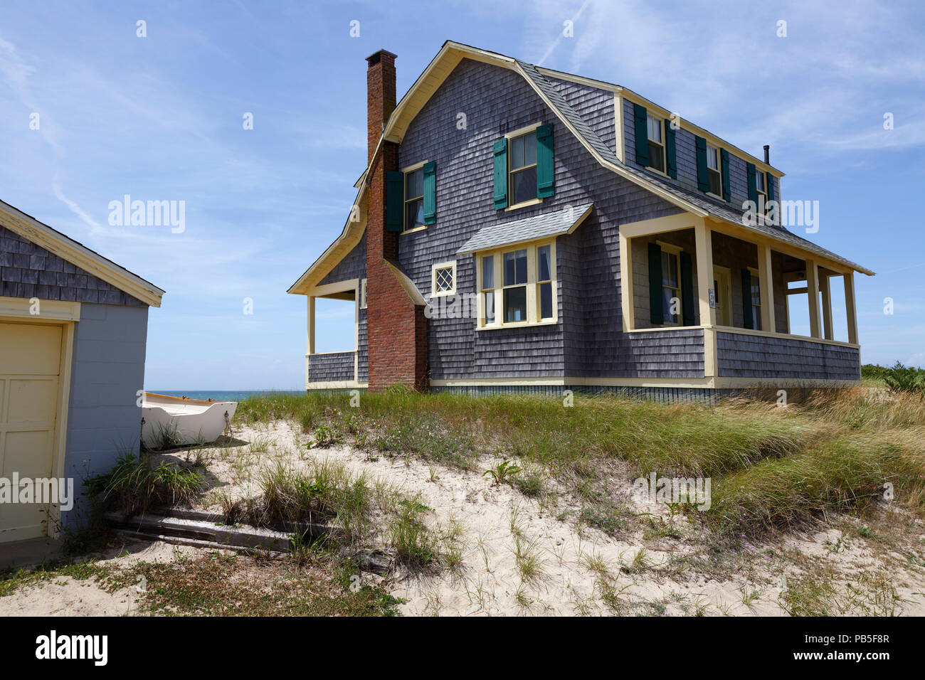 Beach house, North Truro, Cape Cod, Massachusetts Stock Photo - Alamy