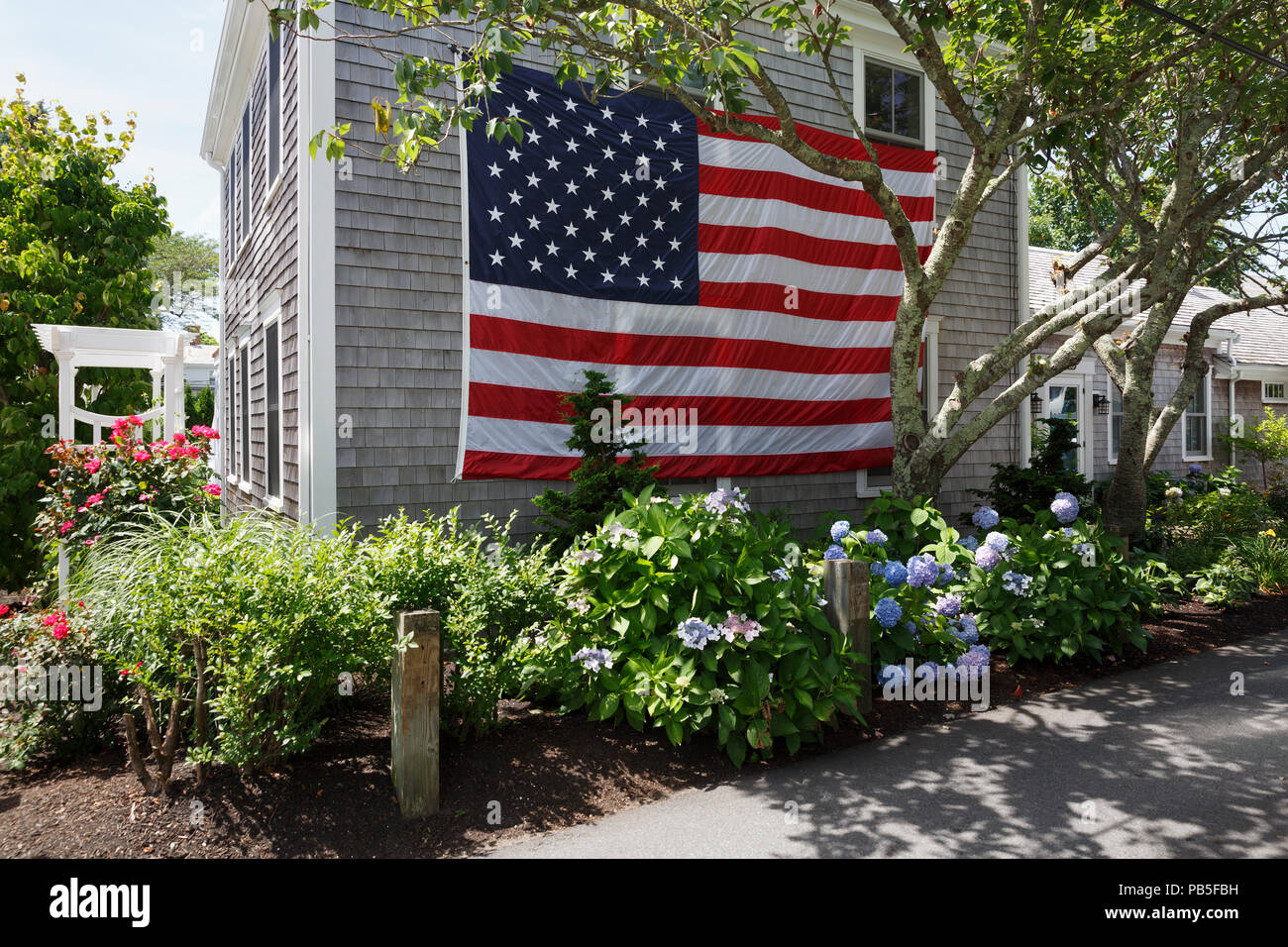House, Commercial Street, Provincetown, Massachusetts, USA Stock Photo ...