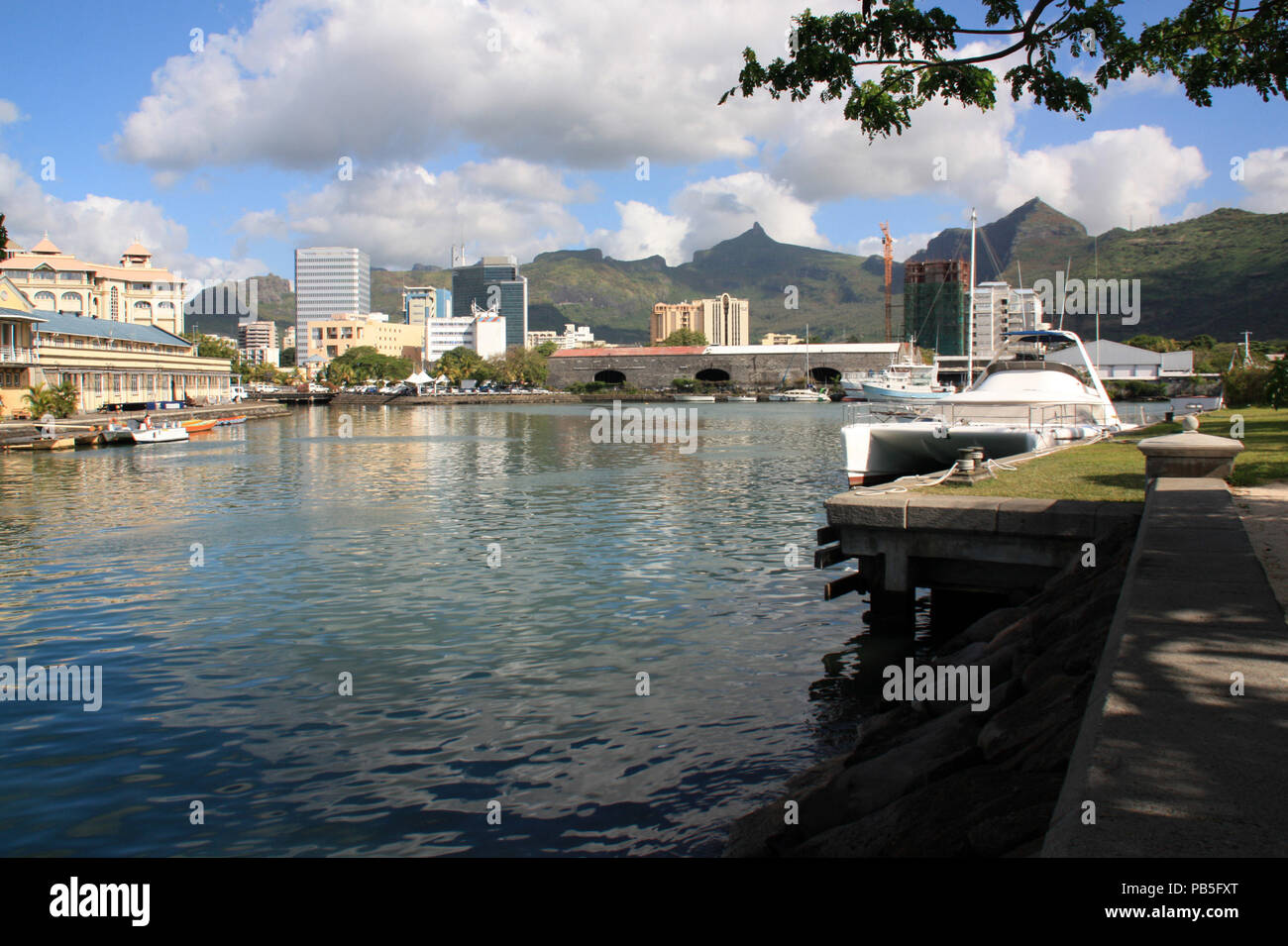 Mauritius port louis skyline hi-res stock photography and images - Alamy