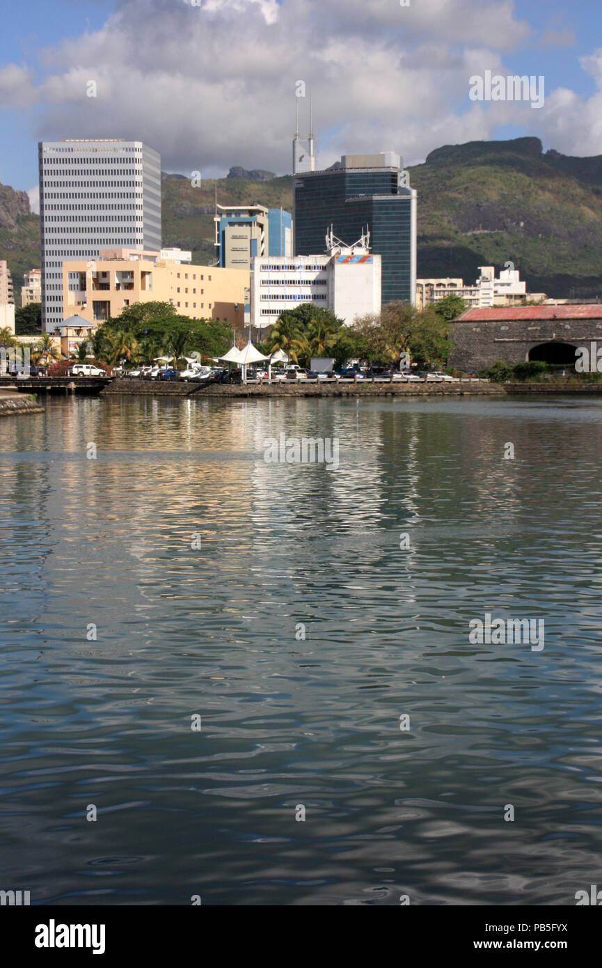Mauritius port louis downtown city hi-res stock photography and images ...