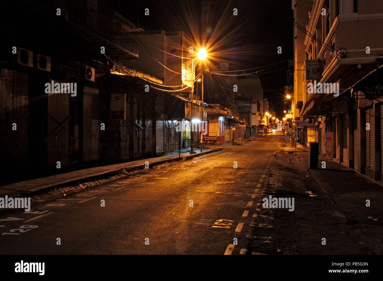 Night Life In Port Louis High Resolution Stock Photography and Images ...