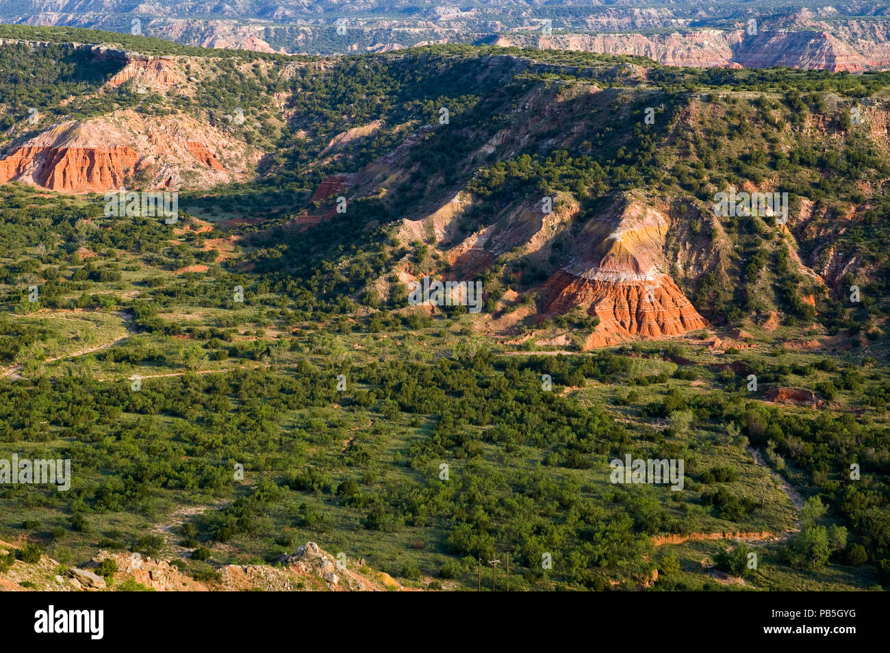 Hiking in palo duro canyon hi-res stock photography and images - Alamy