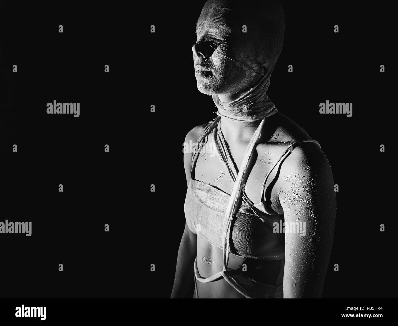 Mummified corpse Black and White Stock Photos & Images - Alamy