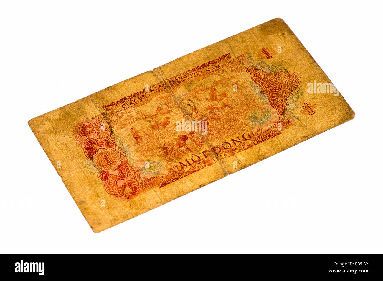 1 muoi xu bank note of Vietnam Stock Photo - Alamy