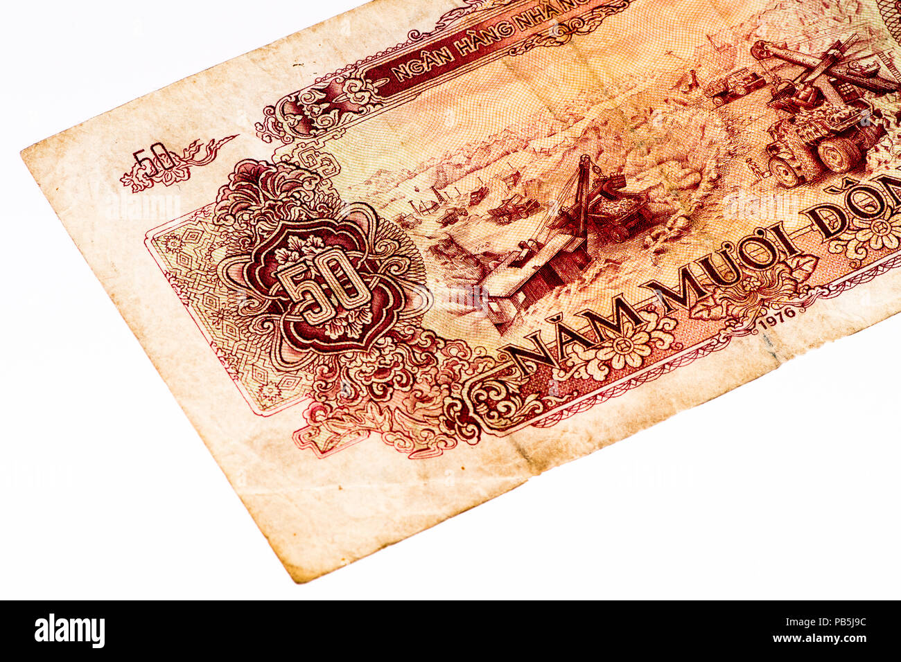 Vietnamese dong currency note sign hi-res stock photography and images ...